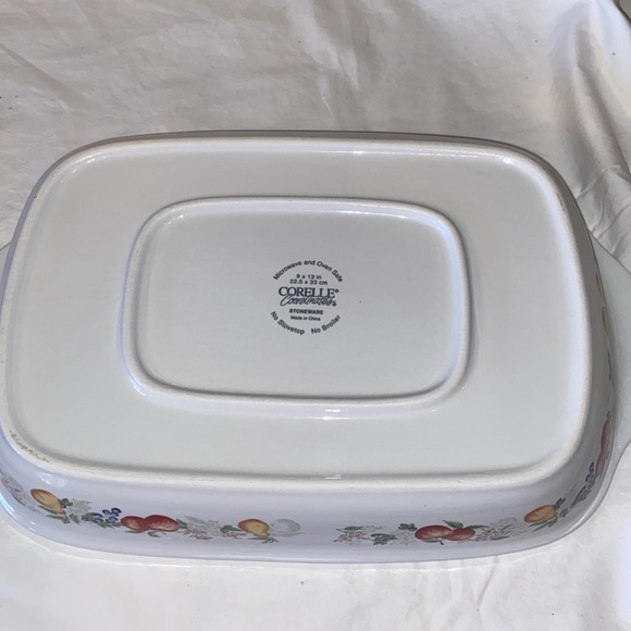 Corelle | Kitchen | Rare Vintage Corelle Chutney Open Roasterbaker 9x3 ...